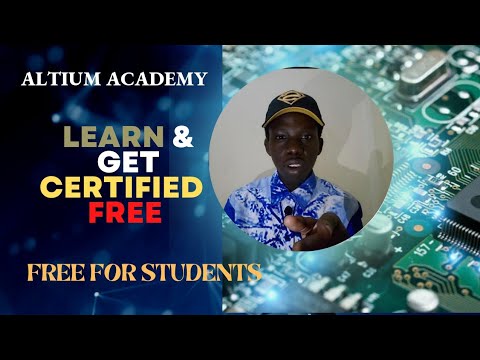 Learn Electronics Board (PCB) Design as a STUDENT for Free. ALTIUM ...