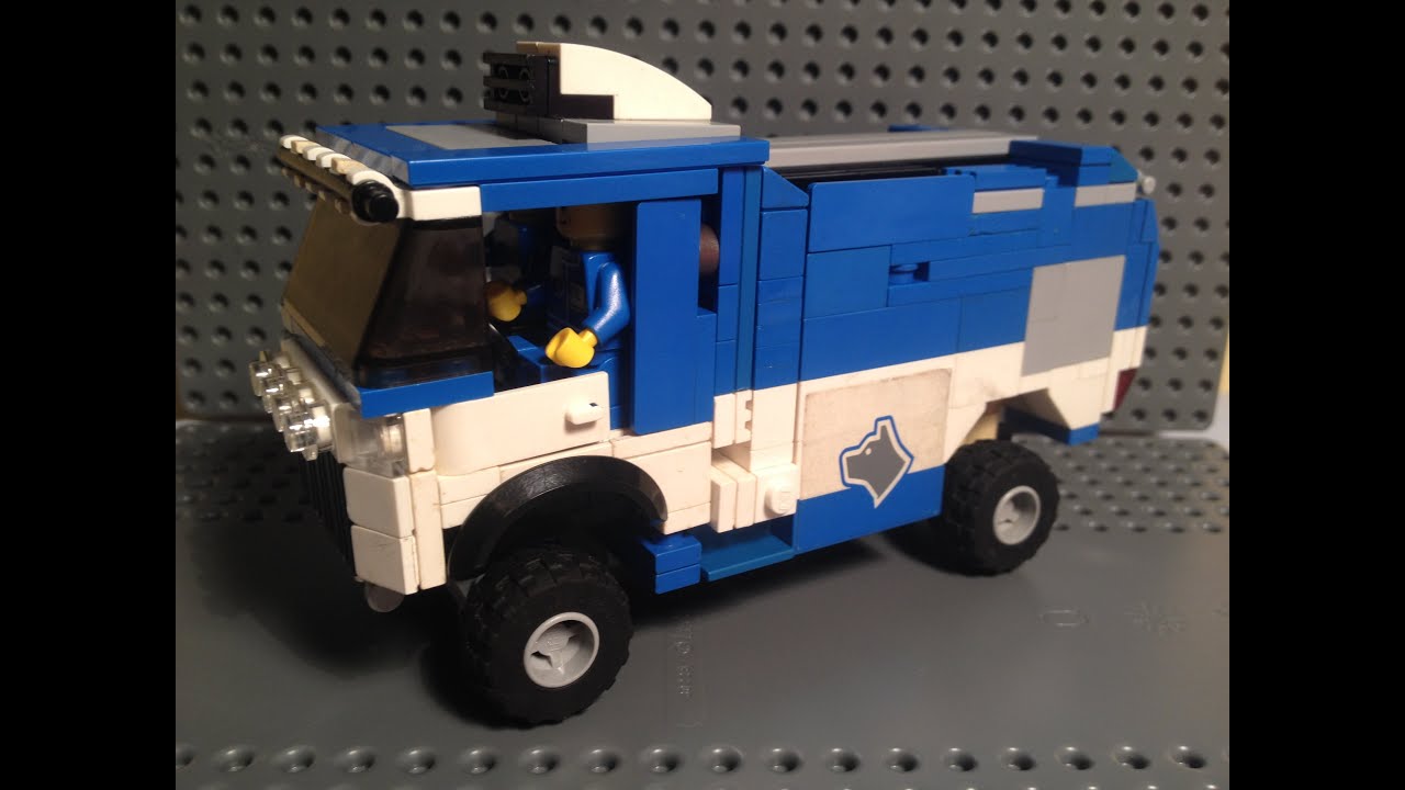 Custom Lego Dakar Rally Truck MOC 2 - YouTube