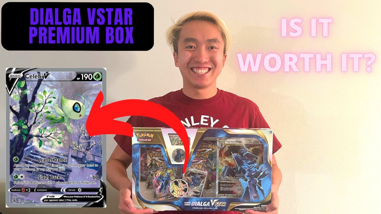 OPENING Origin Forme Dialga Vstar Premium Collection Box and getting an ...