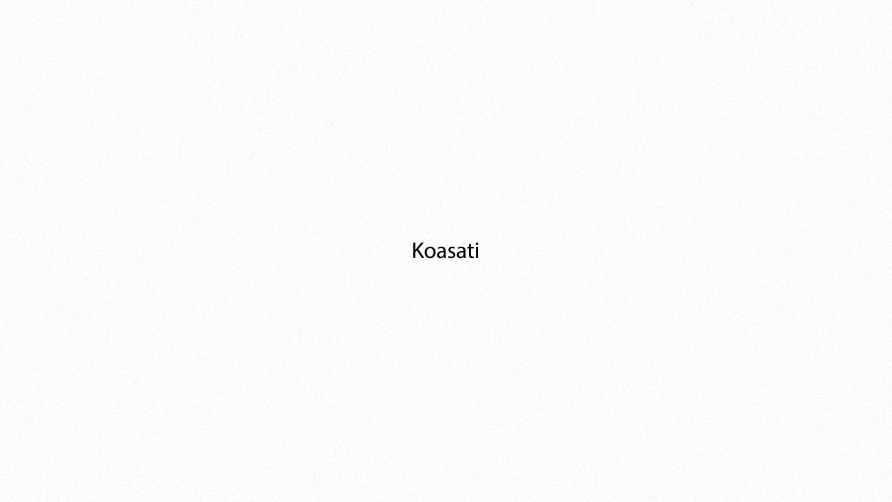 Koasati PRONUNCIATION - YouTube