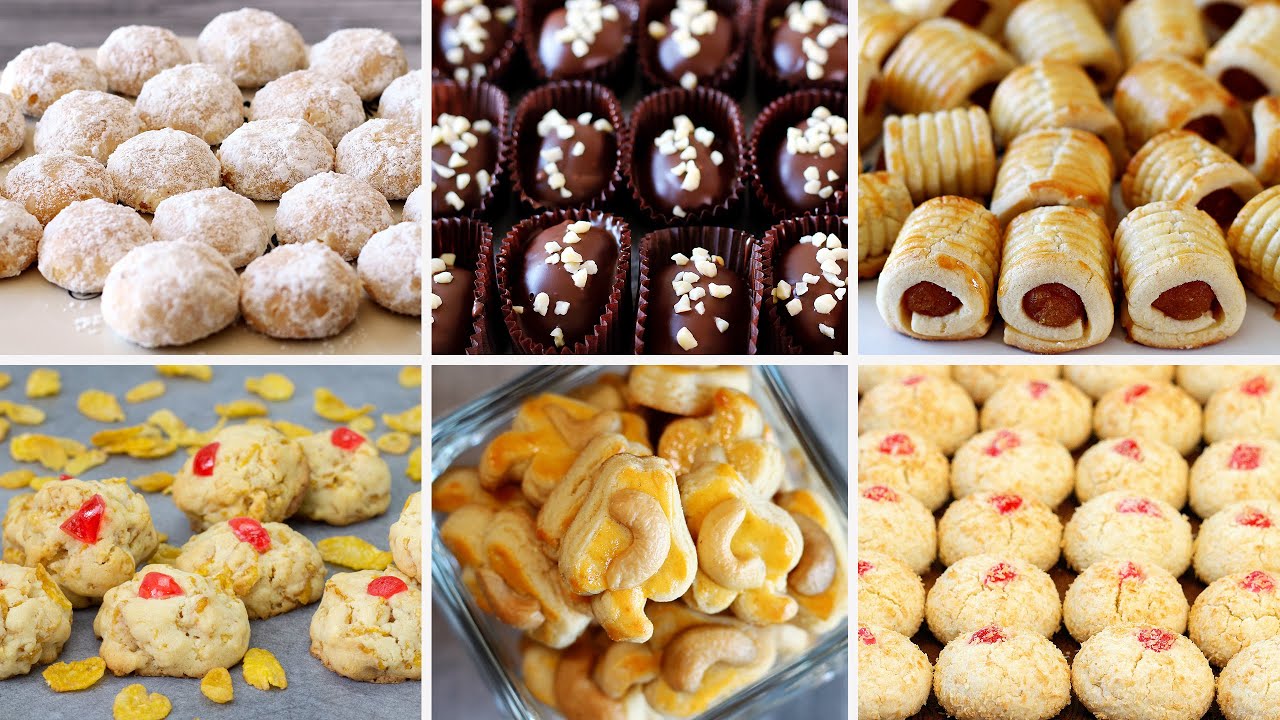 6 Delicious & Unique Cookies - YouTube