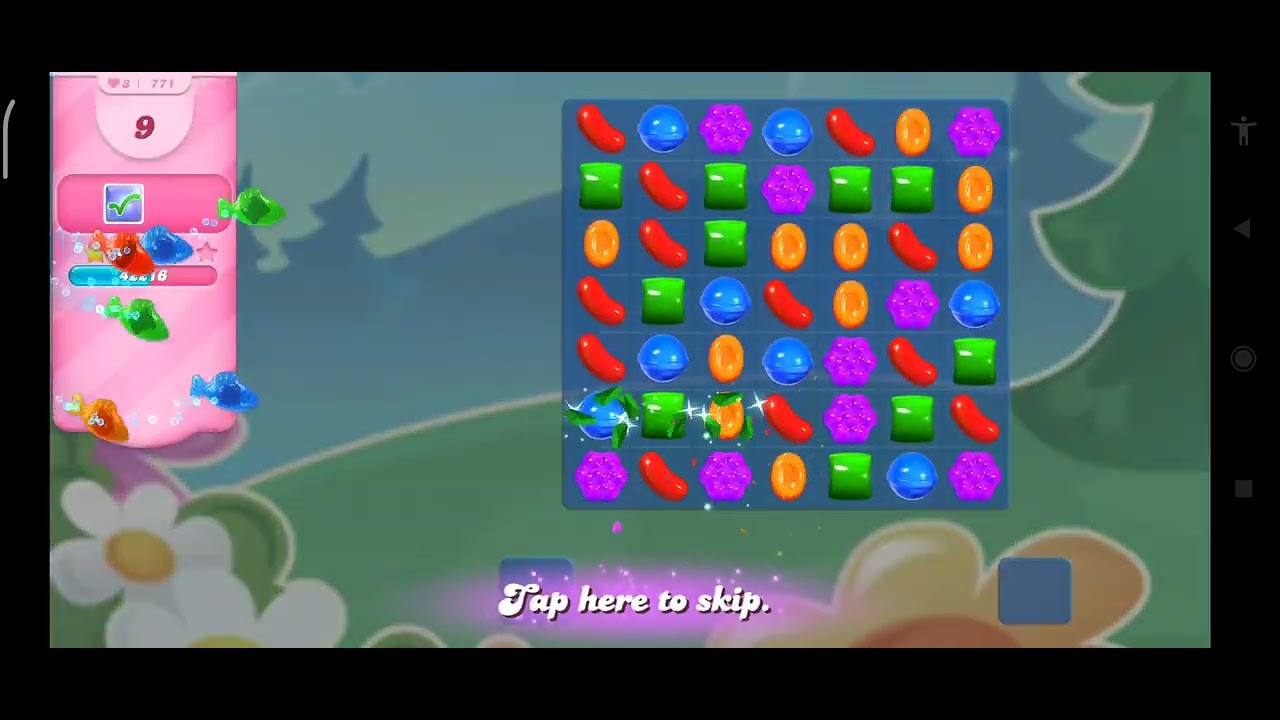 Candy Crush Saga Level 771 - YouTube