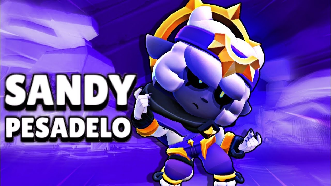 Comprei A Skin Do Sandy Pesadelo No Brawl Stars Youtube