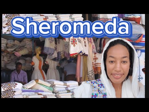 The largest traditional clothes in Addis Ababa Ethiopia Sheromeda ...