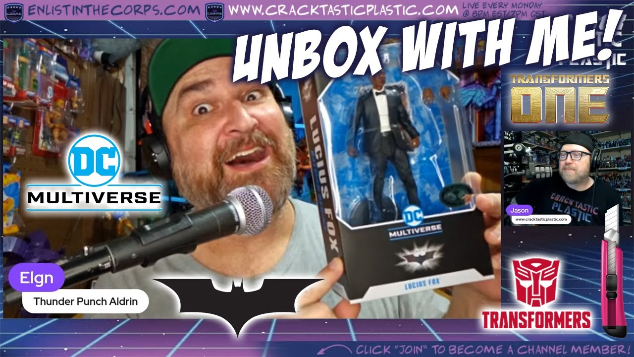 Unbox w/Me [3/8/25] McFarlane Toys DC Multiverse Lucius Fox ...