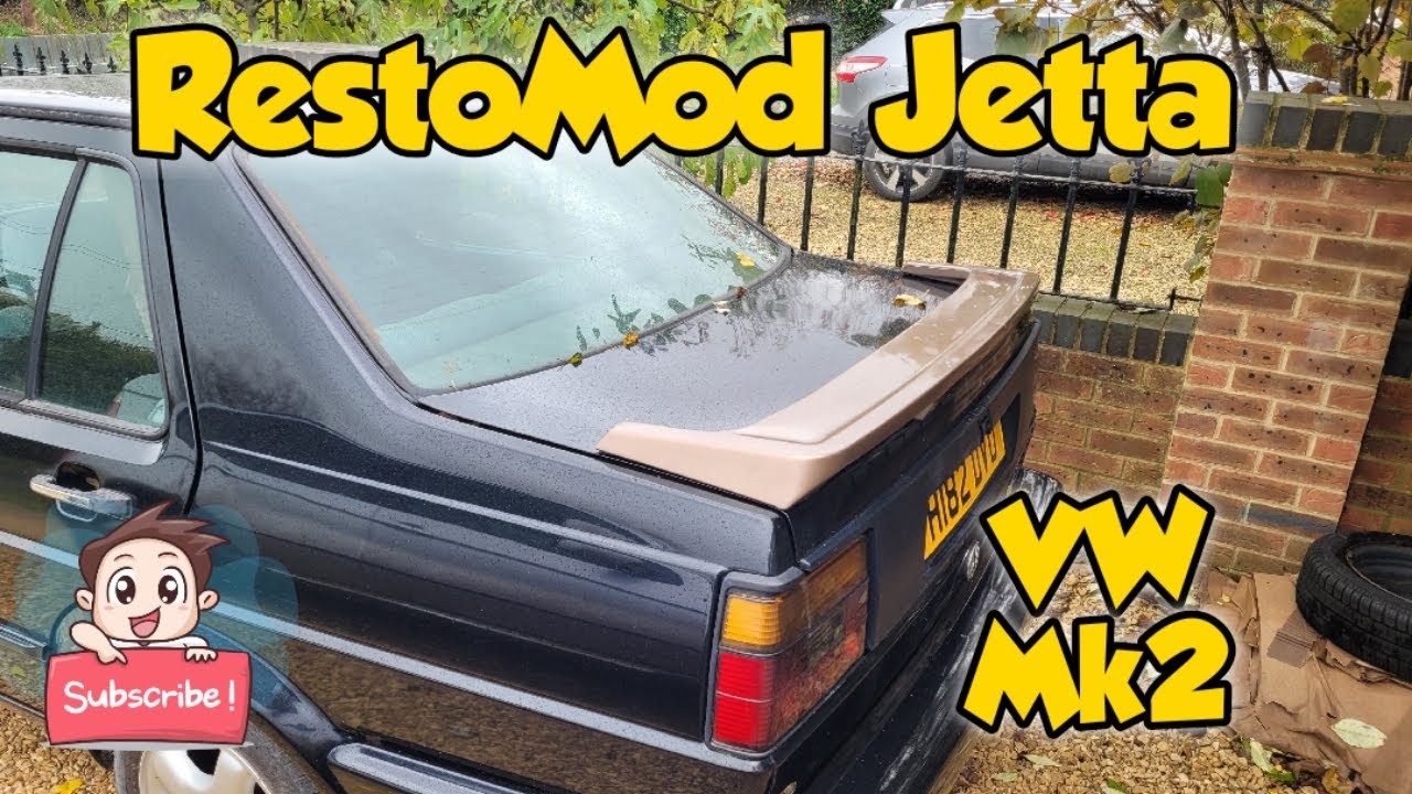 RestoMod VW Jetta Mk2 - Spoiler (Hella) Action - YouTube