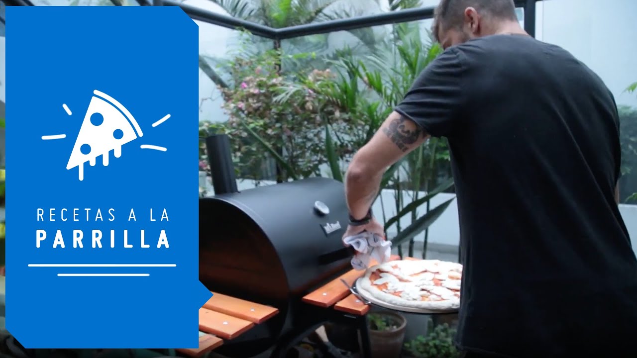 ¡Pizza a la parrilla con Luciano Mazzetti! - YouTube