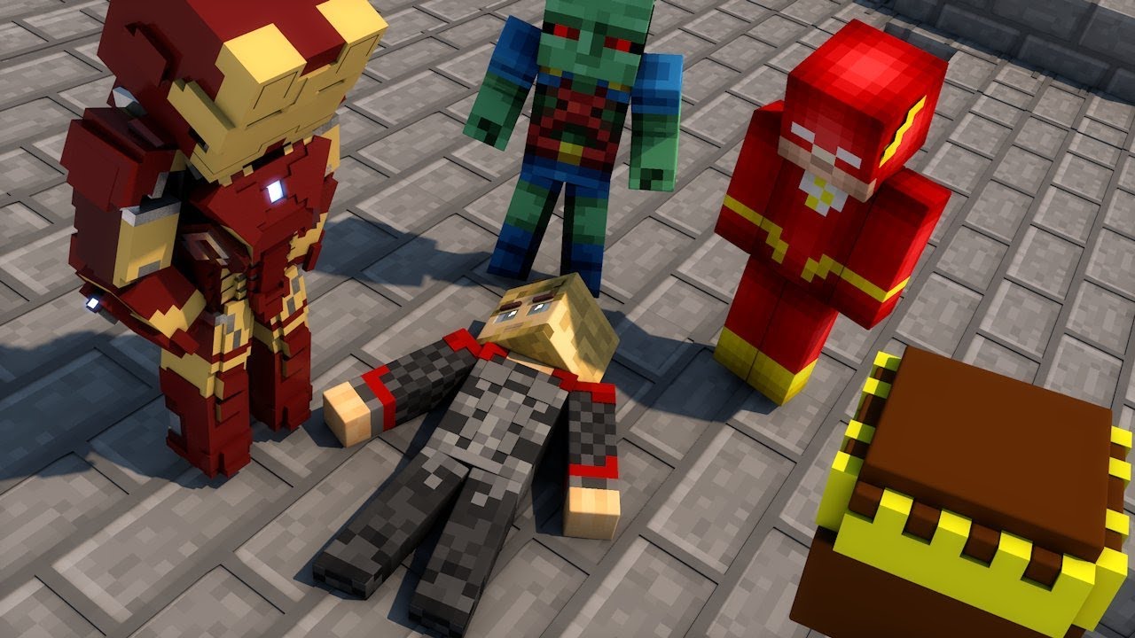 LOS VENGADORES EN MINECRAFT #4 | THOR HA LLEGADO - YouTube