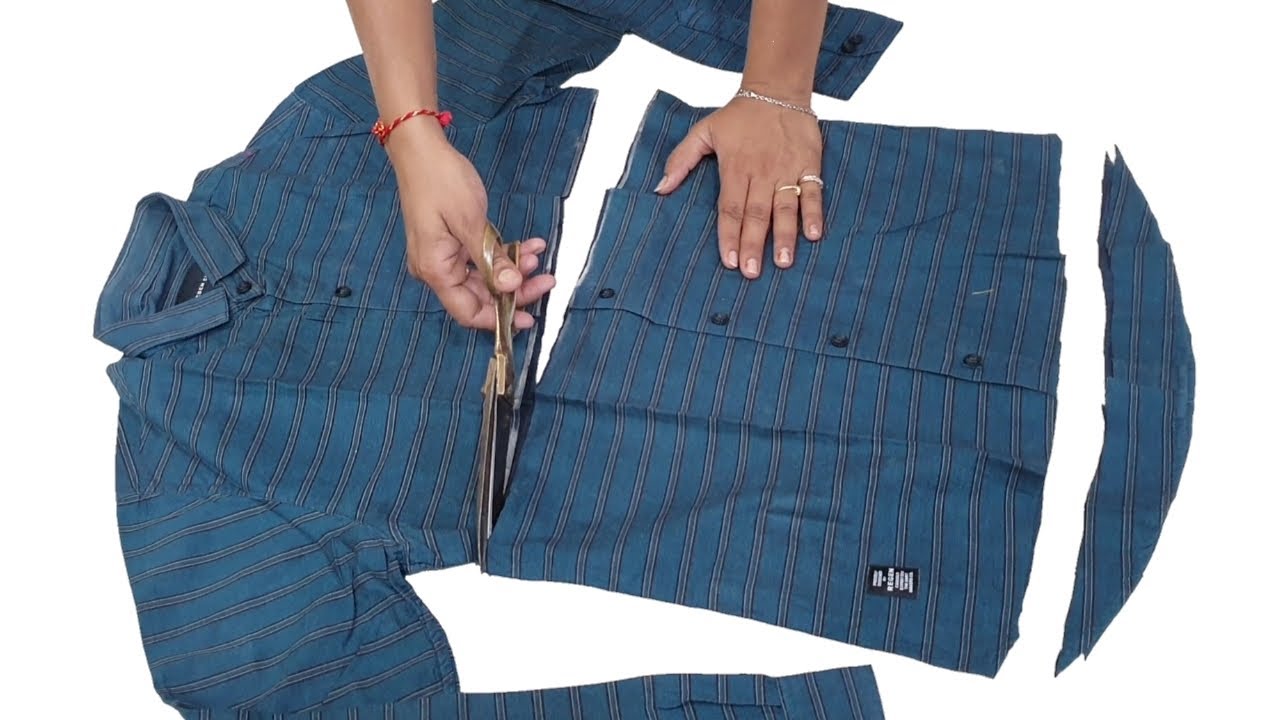 DiY and Creative Idea From Old Shirt # Best Out Of Waste ...