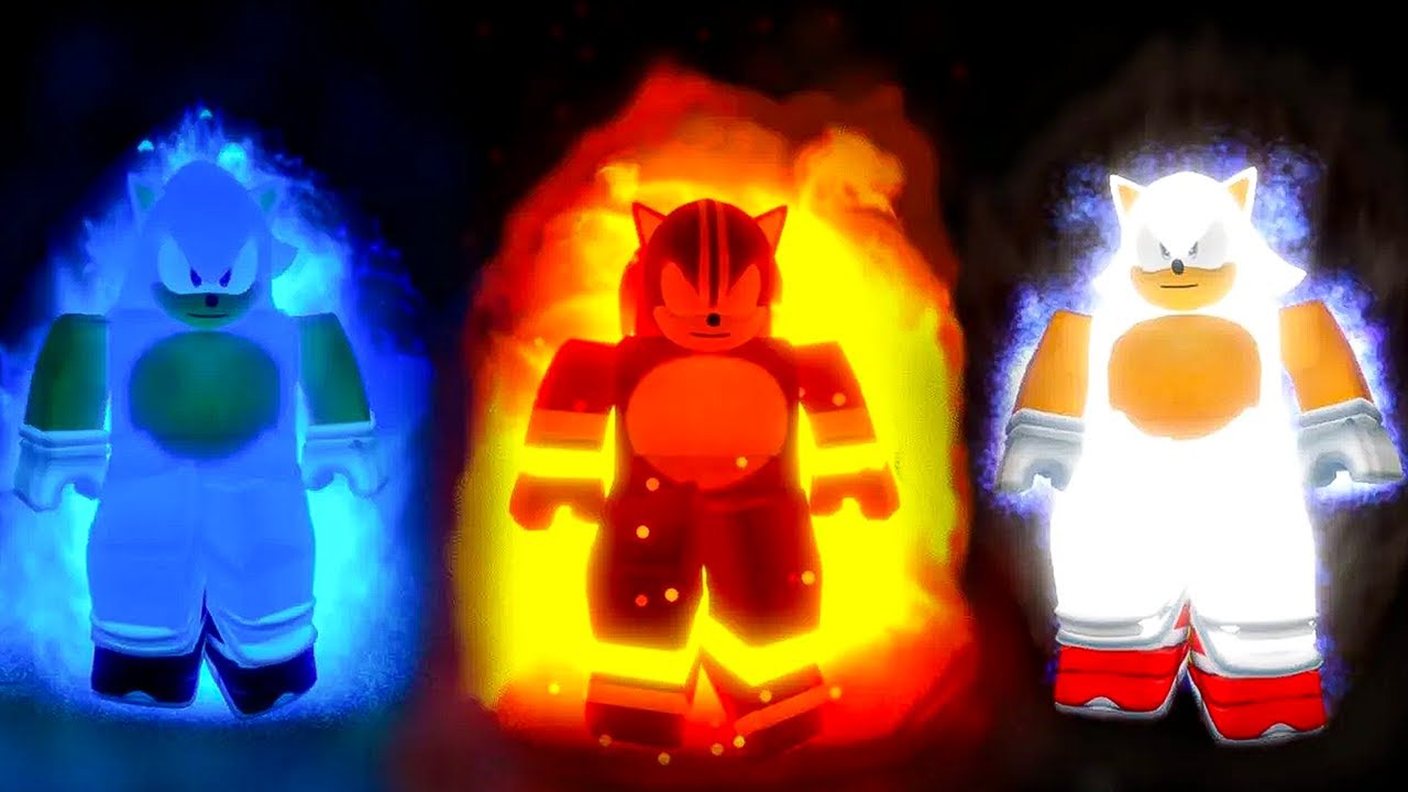 SONIC ECLIPSE *All Super Forms* SEO! Roblox - YouTube