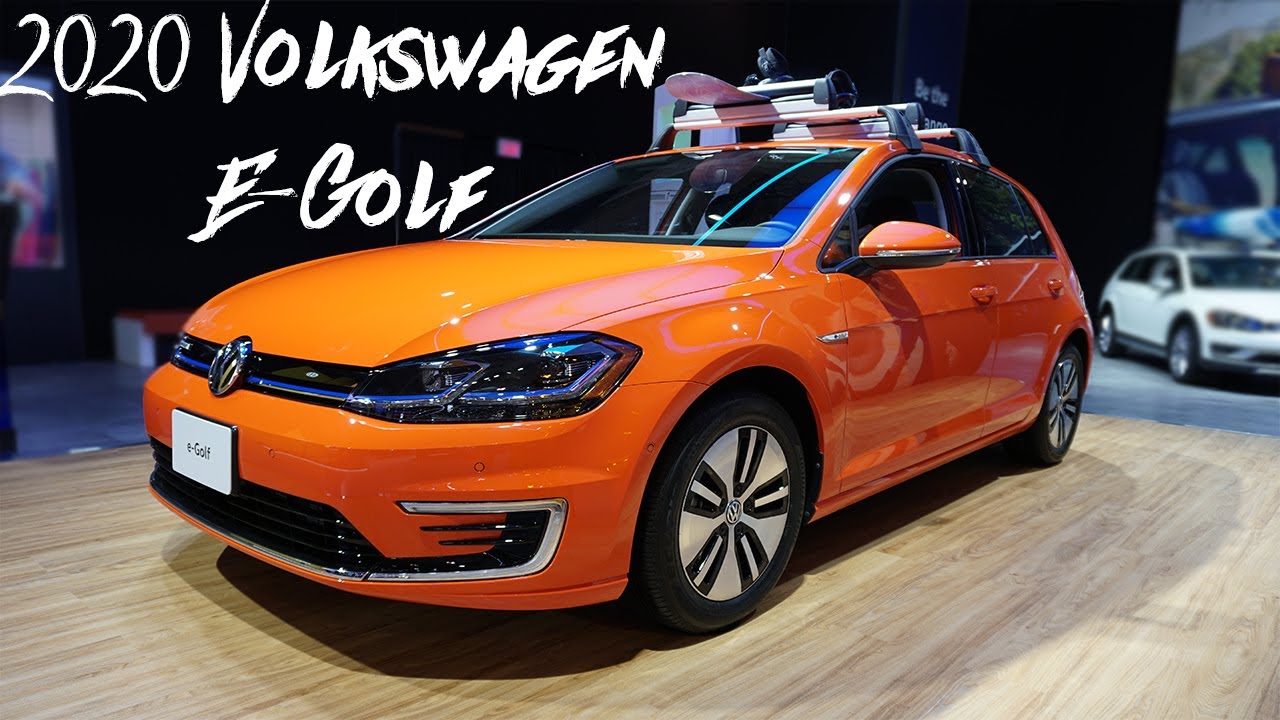 2020 Volkswagen E-Golf - Exterior and Interior Walkaround - YouTube