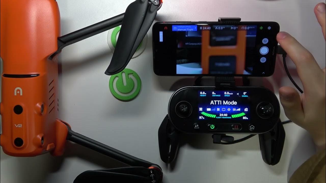 How to Turn On & Turn Off the Aircraft Rear LEDs in AUTEL EVO II Pro - YouTube