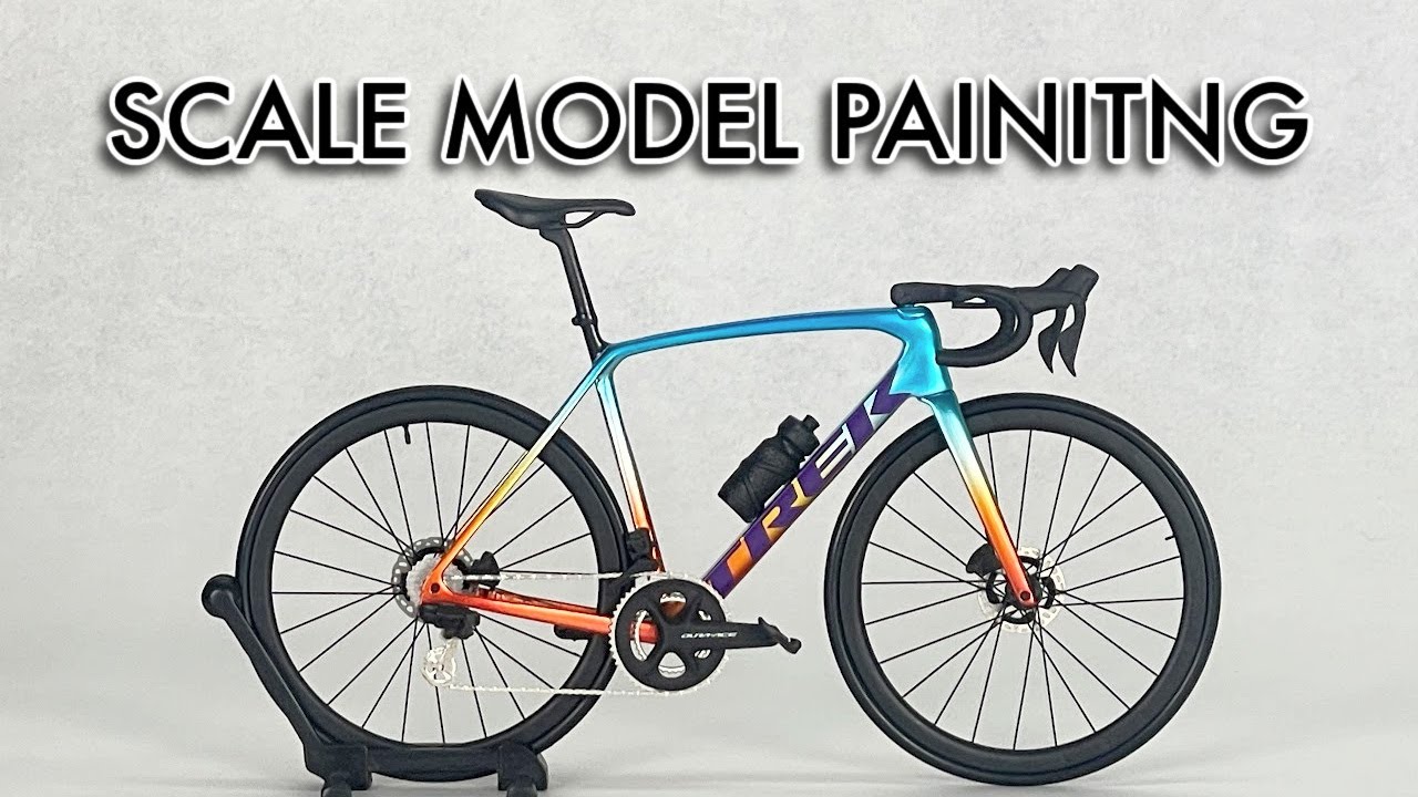Scale Model Bike Painting with Nestor Espinoza - YouTube