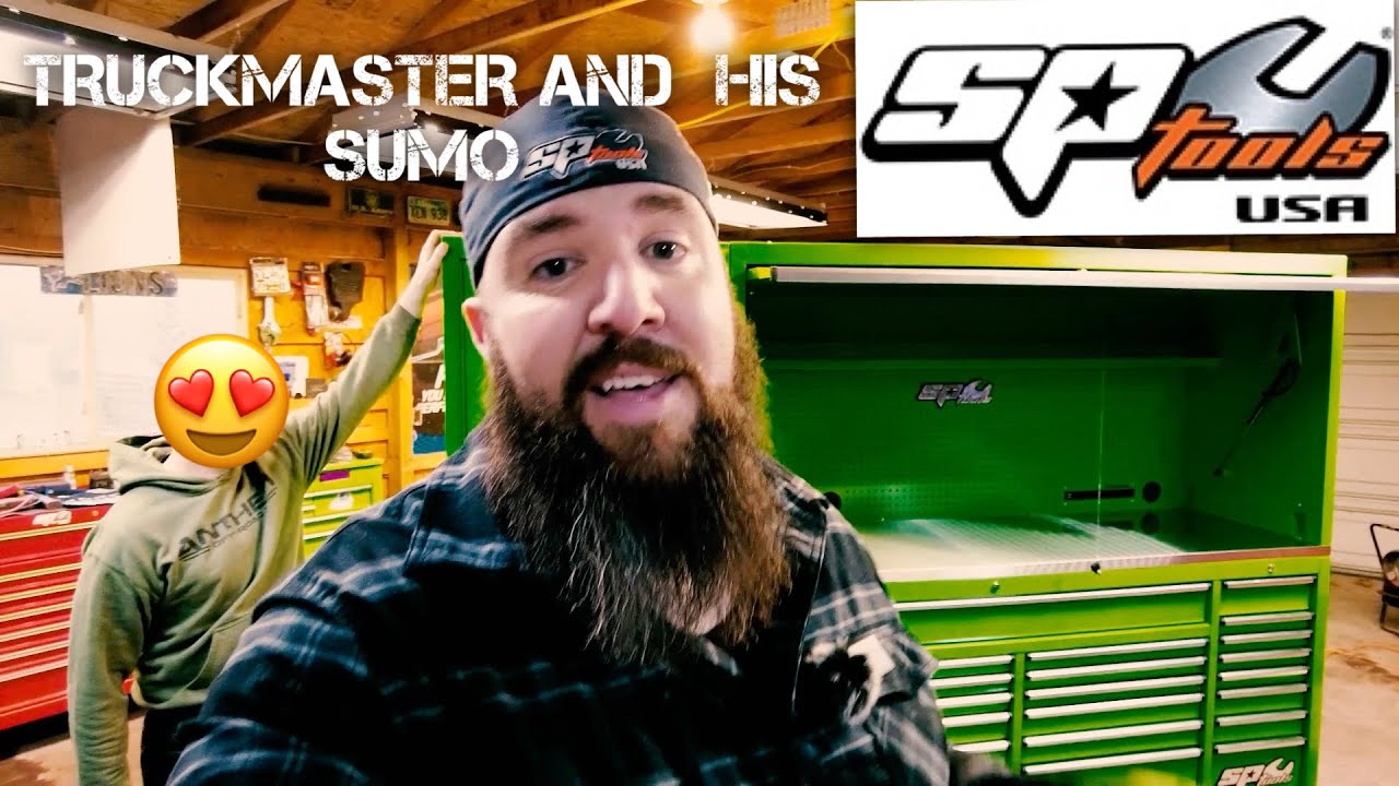 SP TOOLS USA SUMO SERIES TOOLBOX WITH TRUCKMASTER - YouTube