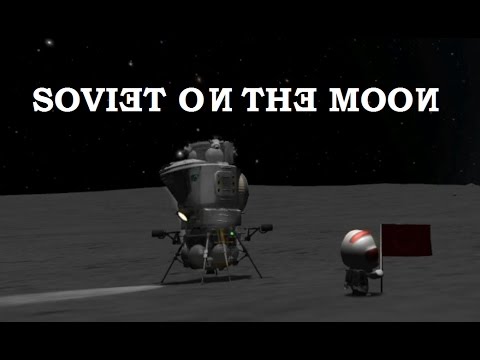 Soviet moon landing in stock KSP - YouTube