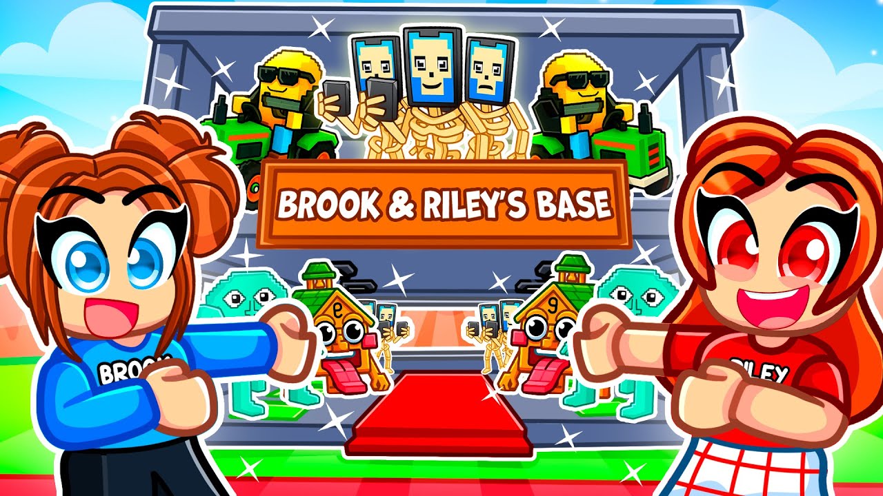 Brook and Riley Made TRILLIONS in 2 Player Steal A Brainrot!! - YouTube