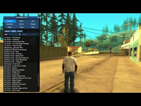 Gta sa mod menu😈 - YouTube