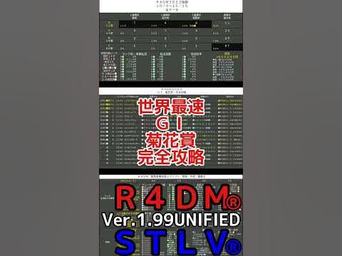 【世界最速】菊花賞・完全攻略 #r4dm - YouTube