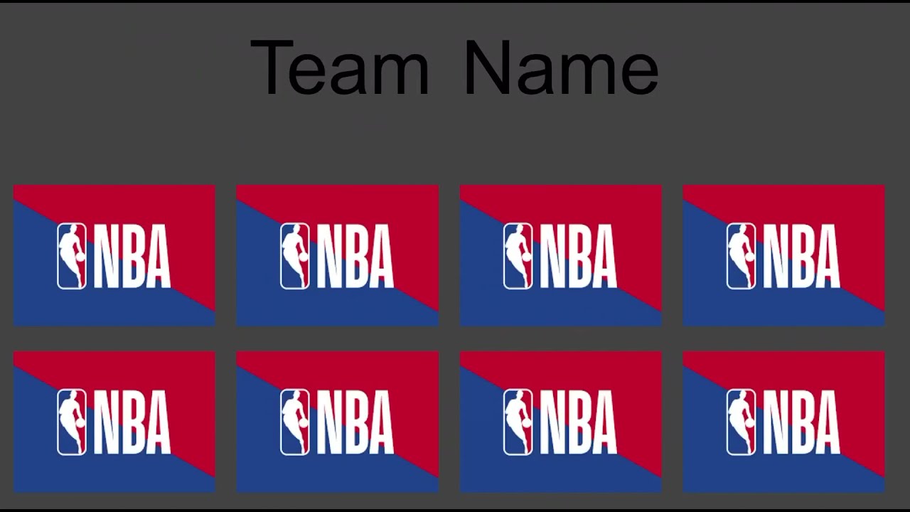 Build Your NBA Team - YouTube