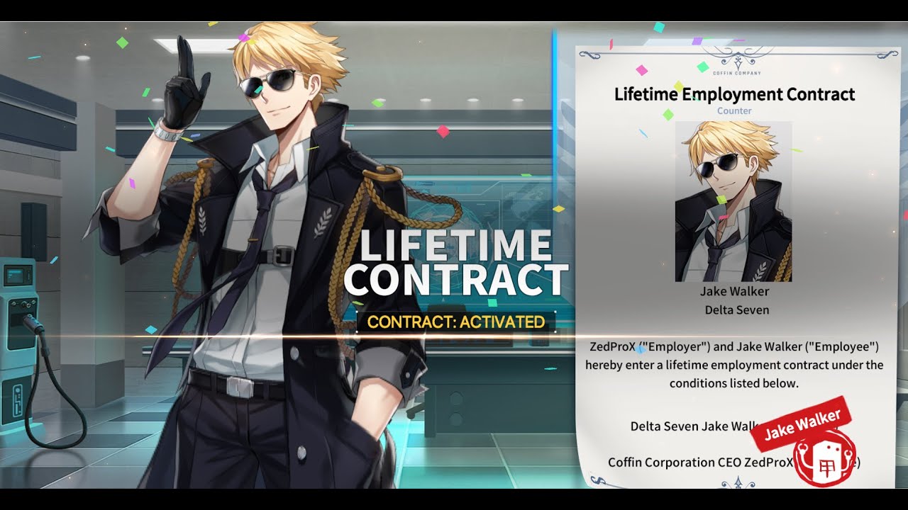 Counter:Side Jake Walker 100% Loyalty Story - YouTube