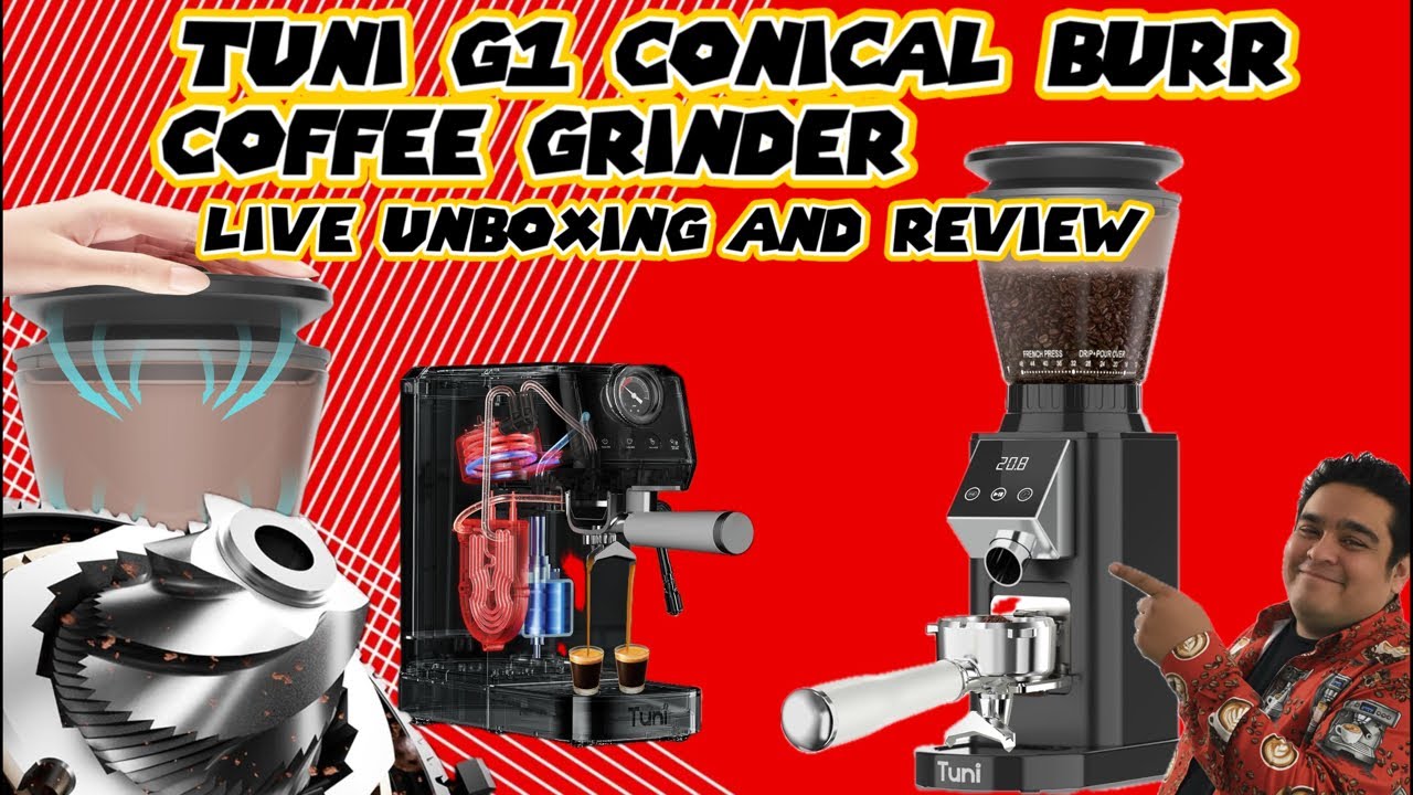 Tuni G1 Grinder Review LIVE: Dialing In the Perfect Shot! New color ...
