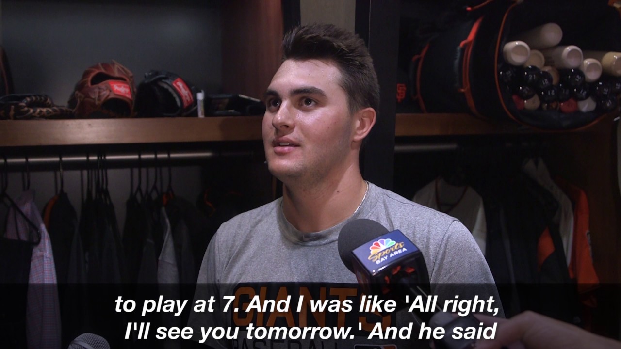 Giants prospect Ryder Jones 'ready to help the team win' - YouTube