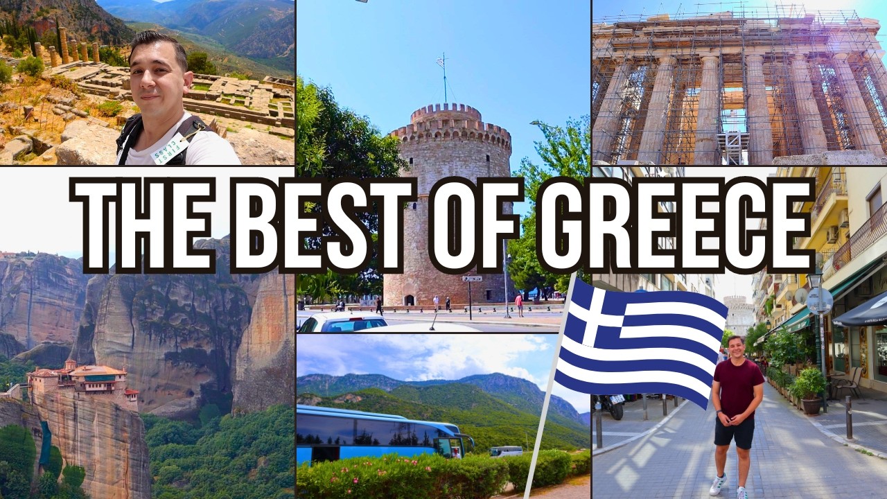 THE ULTIMATE GREECE TOUR 2024! Delphi, Meteora, Thessaloniki ...