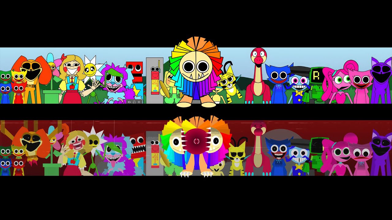 Incredibox Sprunki Retake Poppy Playtime (All Character Together - Mod ...