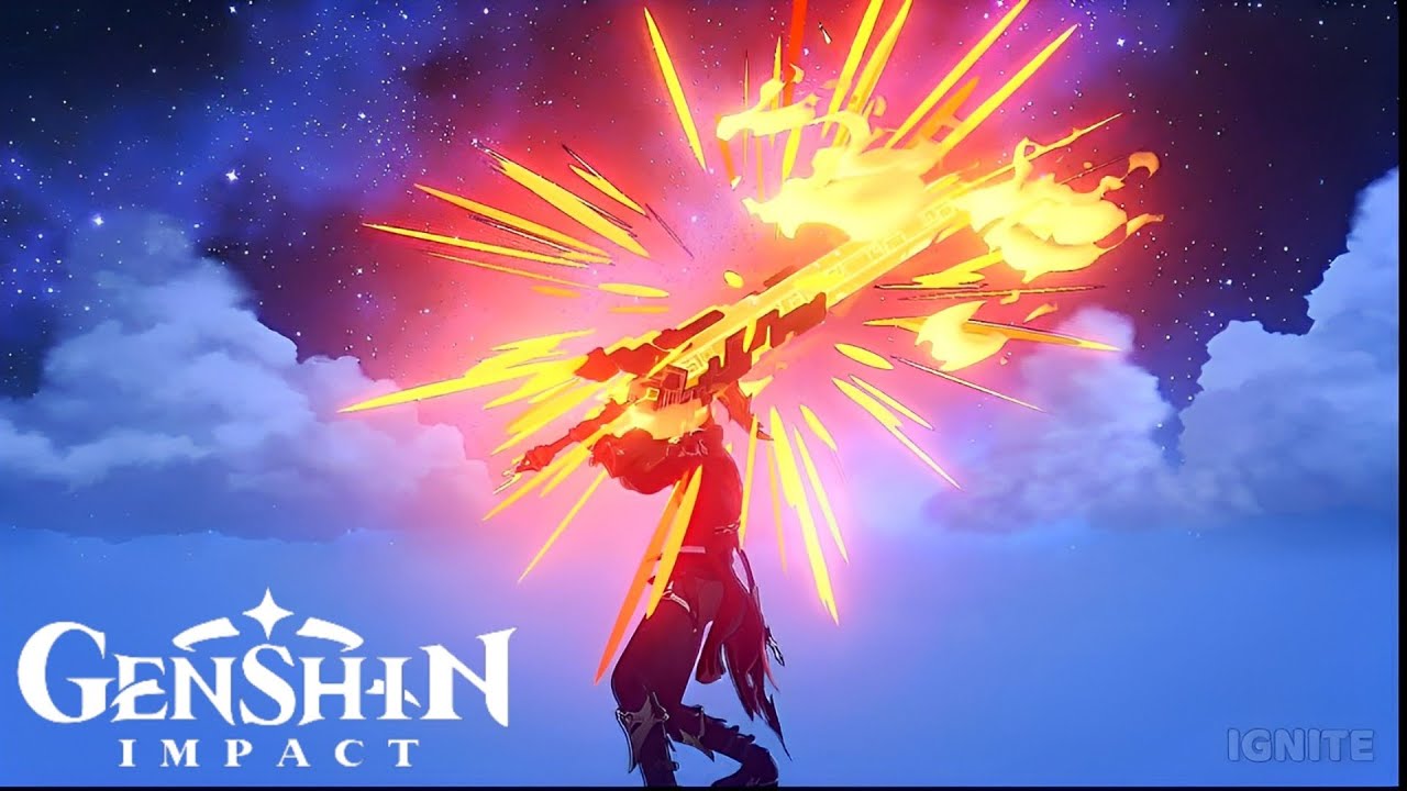 Beautiful Sky Elemental Bursts - Genshin impact - YouTube