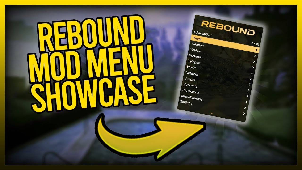 Rebound Mod Menu GTA V | $40 Million Loop | Undetected | No Ban - YouTube