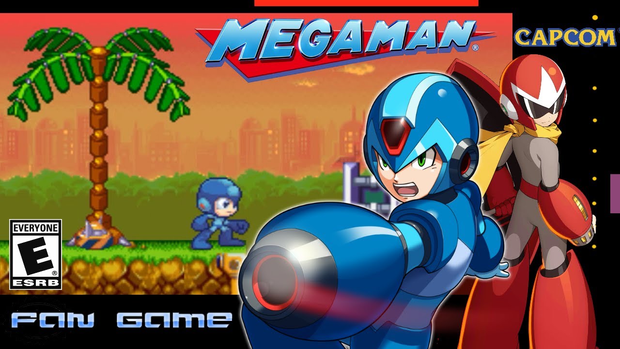 Mega Man Fan Game v.1.0.2 - YouTube