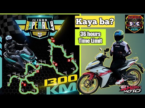 Iligan Hyperally Endurance Challenge || Part1 Registration || 1300km - YouTube