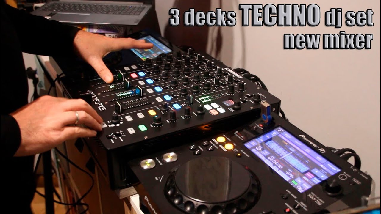 Raw Dark Techno DJ Set || Exploring the New Xone PX5 Mixer at Home ...