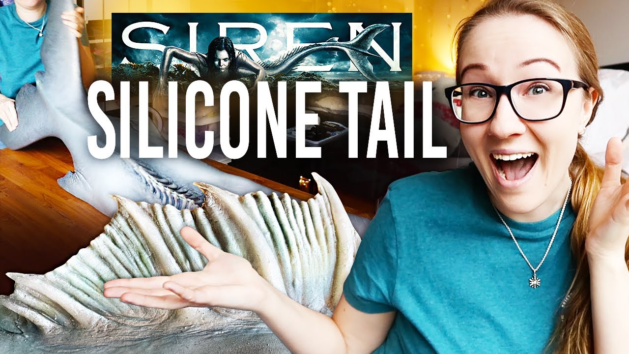 Ryn's Silicone Mermaid Tail from SIREN - YouTube