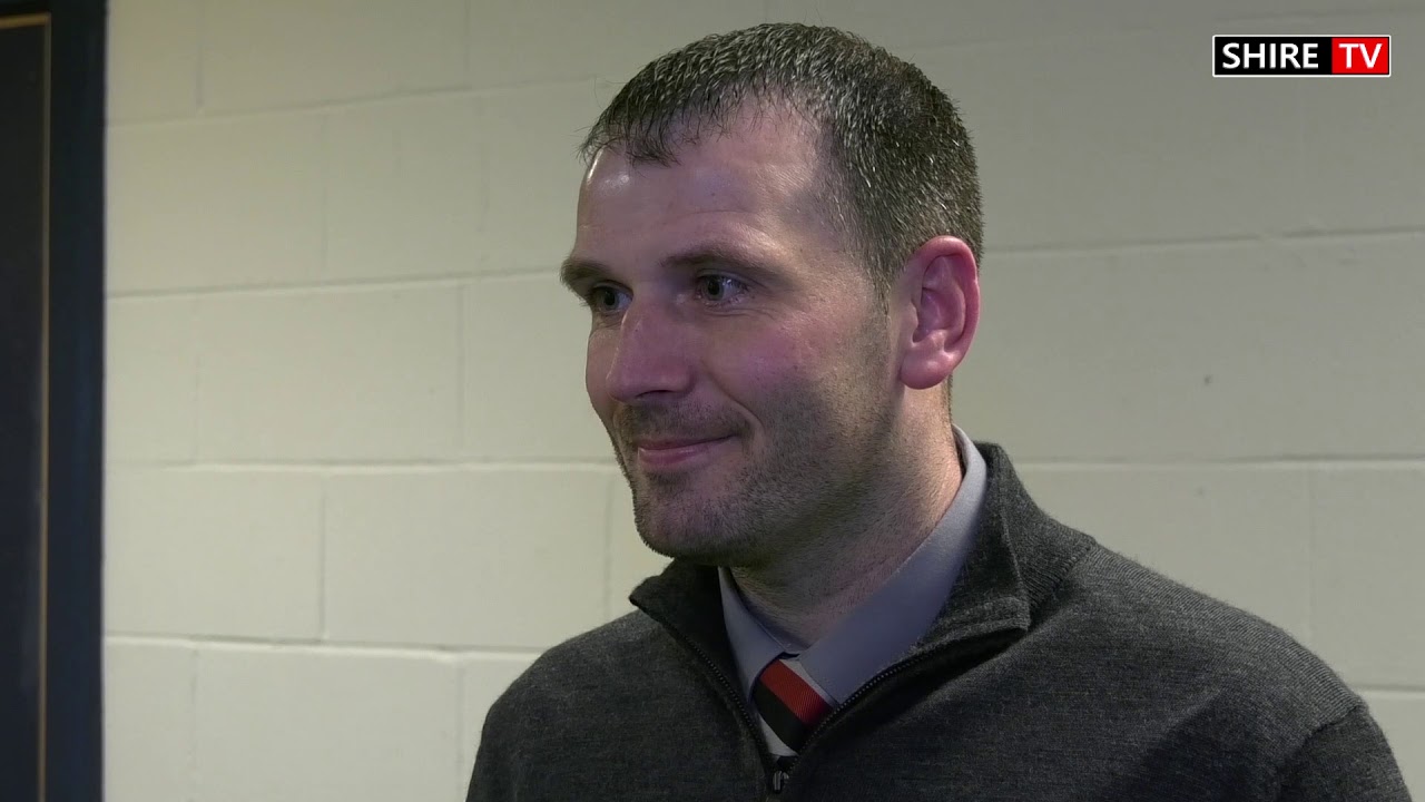 Shire TV - Derek Ure (Post Gala Fairydean Rovers 15th February 2020 ...