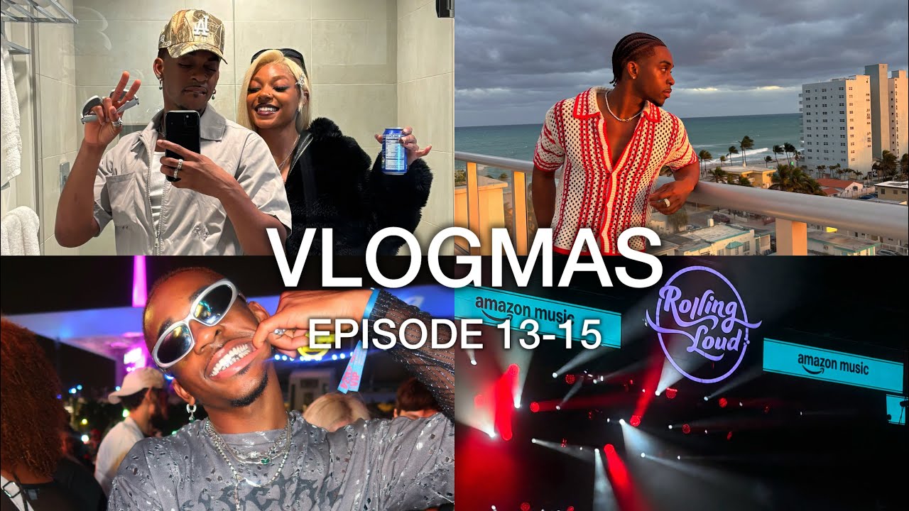 VLOGMAS DAY 13-15: rolling loud edition - YouTube