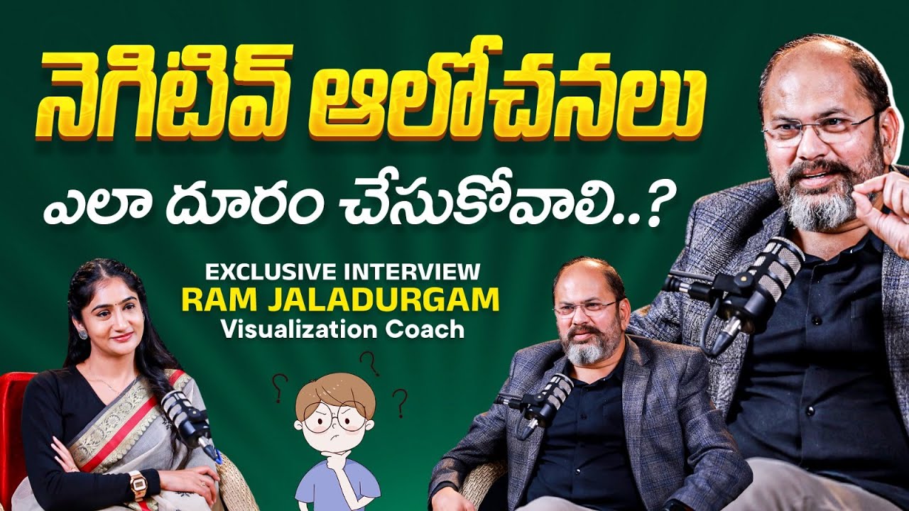 Positive Affirmations For Success | Ram Jaladurgam Interview | Anchor ...