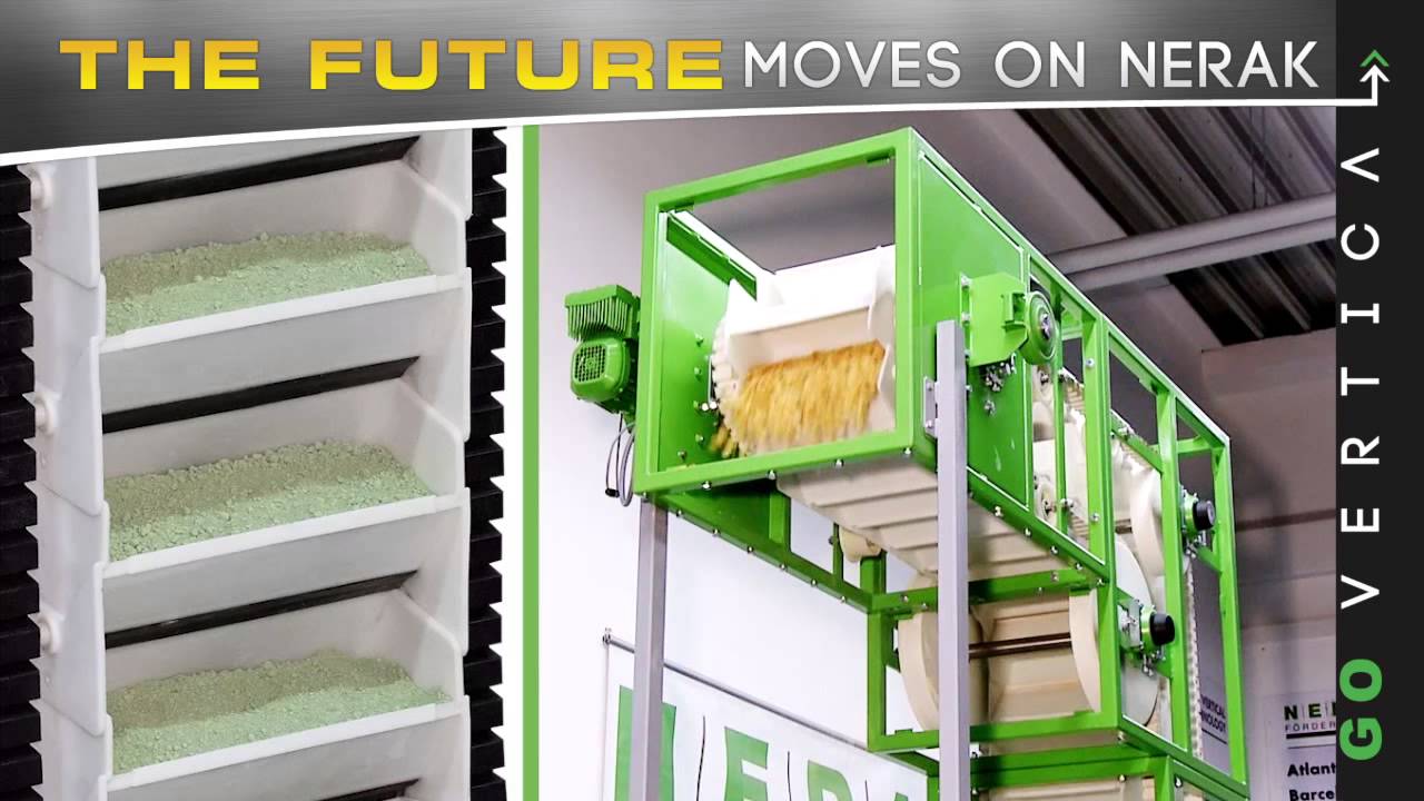 NERAK Continuous Bucket Conveyors - YouTube