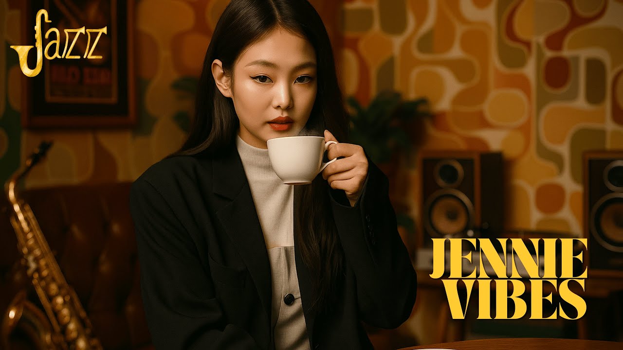 Jennie Vibes Jazz 🎷 Smooth Romantic Jazz Café Music for Night, Study ...