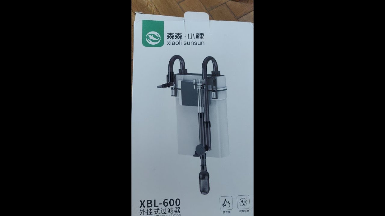 Filtro SUNSUN XIAOLI XBL-600 💦🐠 - YouTube