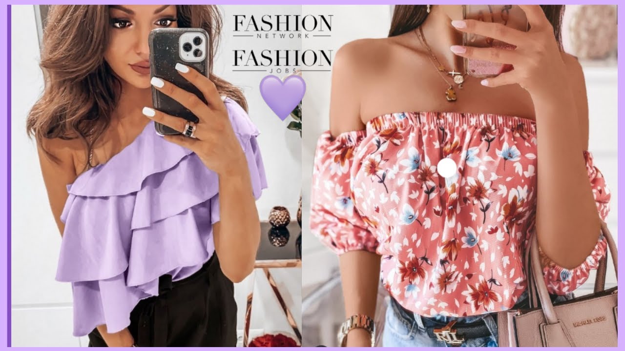 BLUSAS DE MODA 2020 MODELOS DE BLUSAS EN TENDENCIA OUTFITS CON BLUSAS ...
