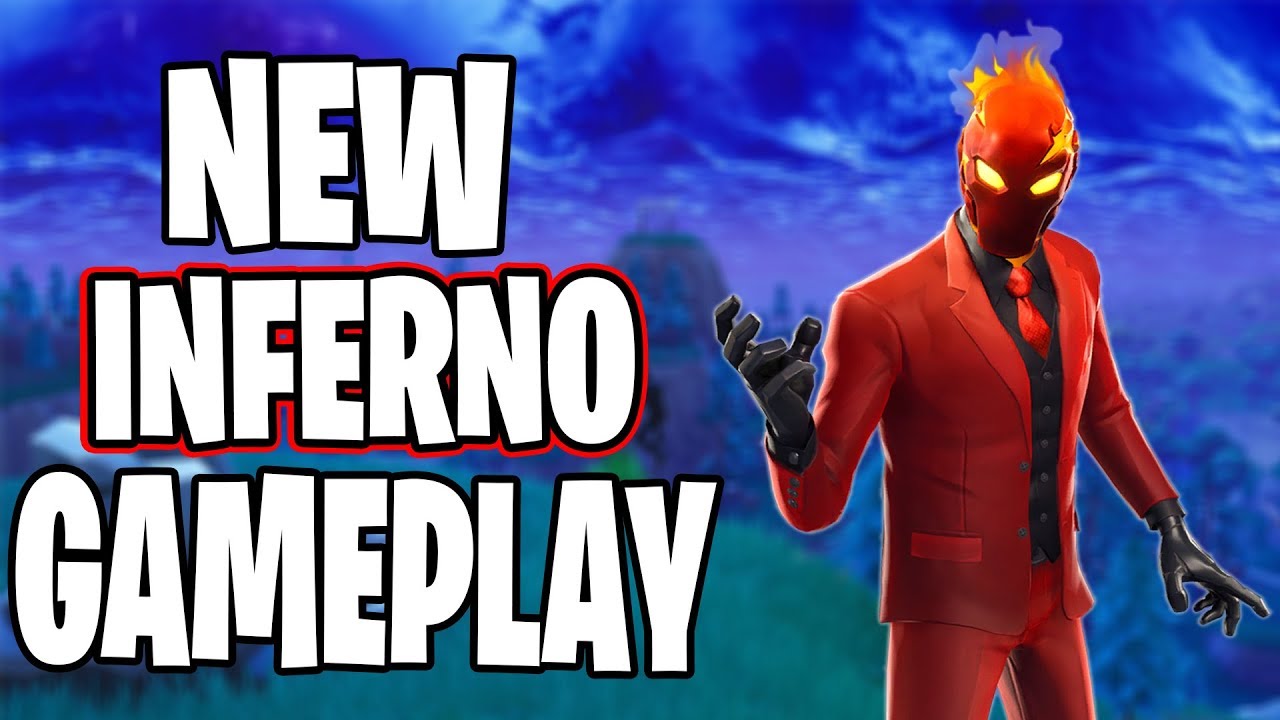 *NEW* Inferno Skin Gameplay | Fortnite Quickie | - YouTube