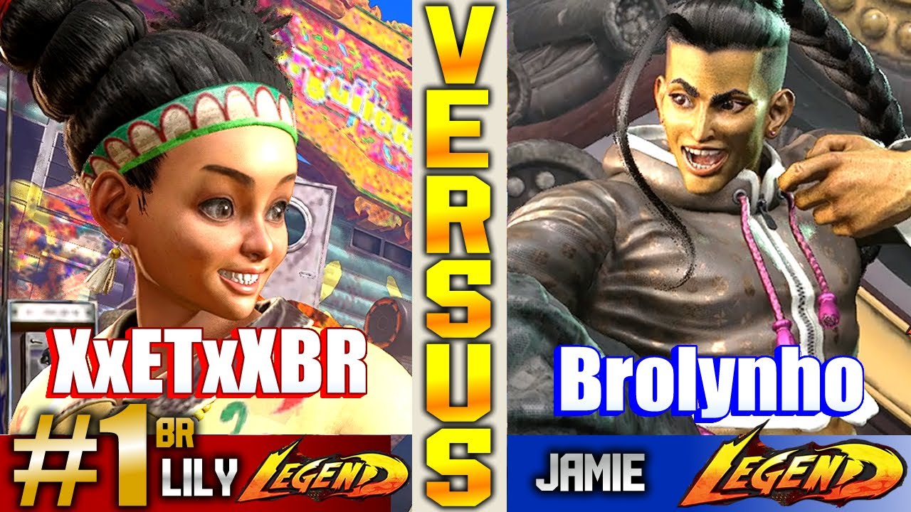 Sf6 Brolynho Jamie Vs Xxetxxbr Lily Youtube