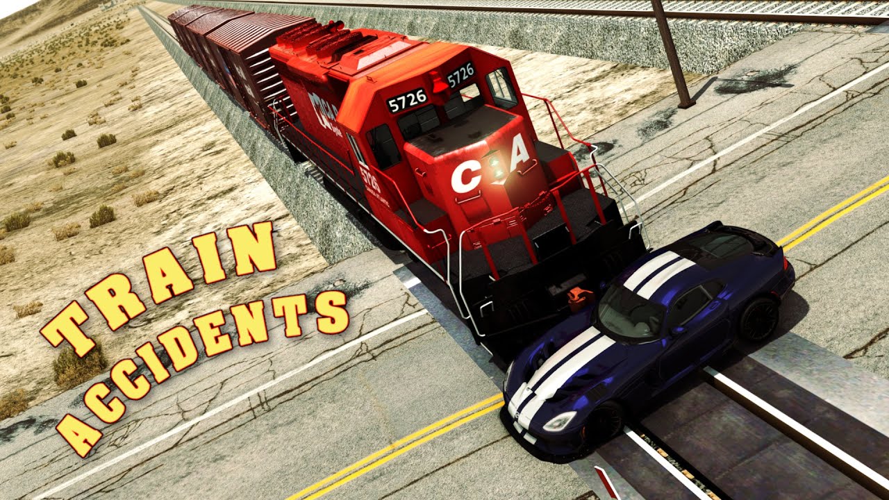 Train Accidents | BeamNG.drive - YouTube