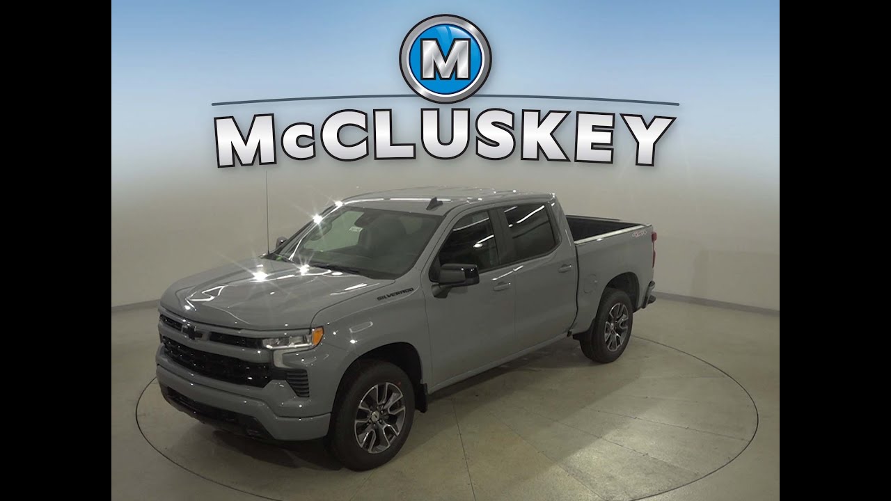 241748 NEW 2024 CHEVROLET SILVERADO 1500 RST FOUR WHEEL DRIVE CREW CAB ...