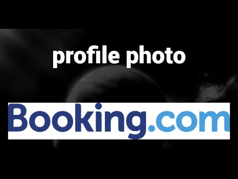 How to change profile photo, avatar in Booking.com account - YouTube