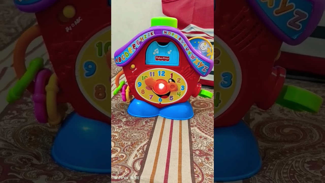 Fisher price learning clock just in 1400 order now🚨⚠️ - YouTube