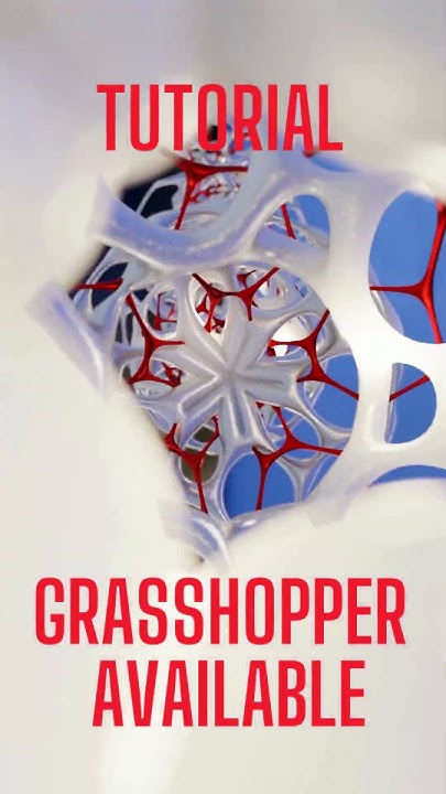 Mastering Organic Complexity: Creating Interwoven Structures in Grasshopper Tutorial # ...