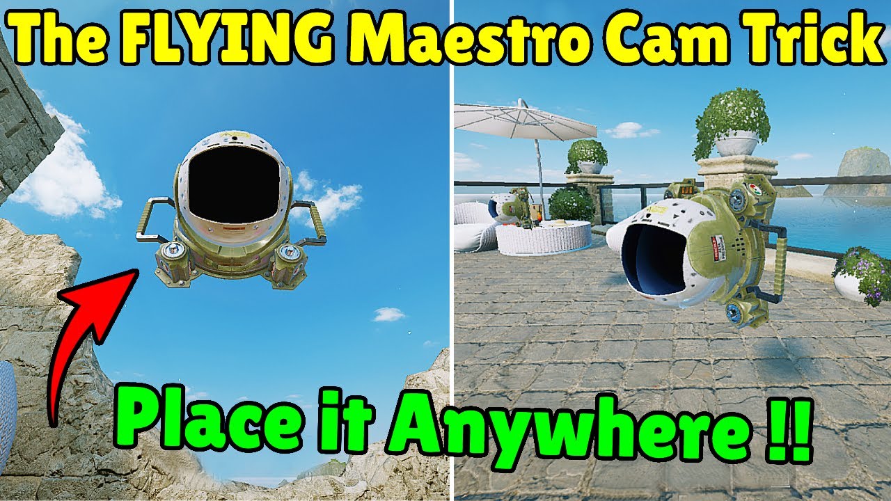 * NEW * Trick To Place Maestro Cams ANYWHERE You Want - Rainbow Six ...
