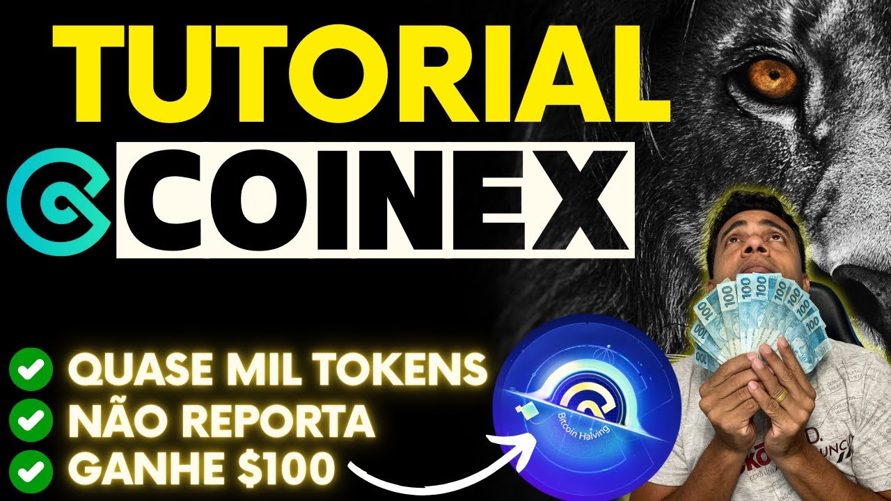 TUTORIAL COINEX - GUIA DE COMO UTILIZAR A EXCHANGE COINEX E SUAS VANTAGENS (🤑GANHE $100 EM ...